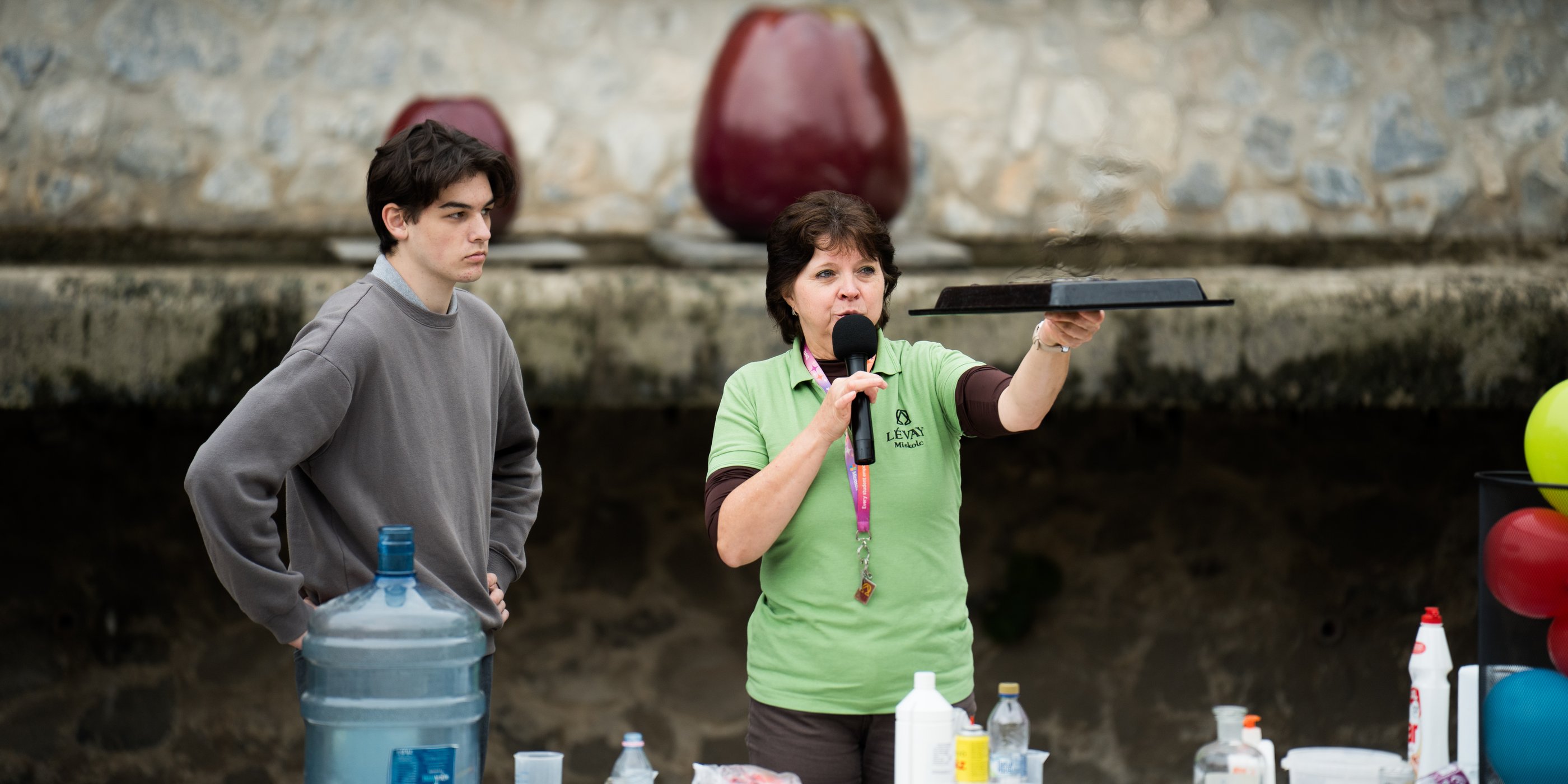 Lévay Labor a Science teraszon